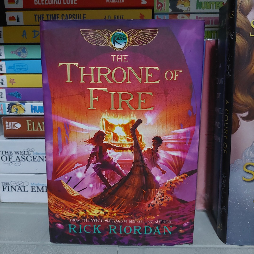 The Throne of Fire by Rick Riordan (HB), Hobbies & Toys, Books ...