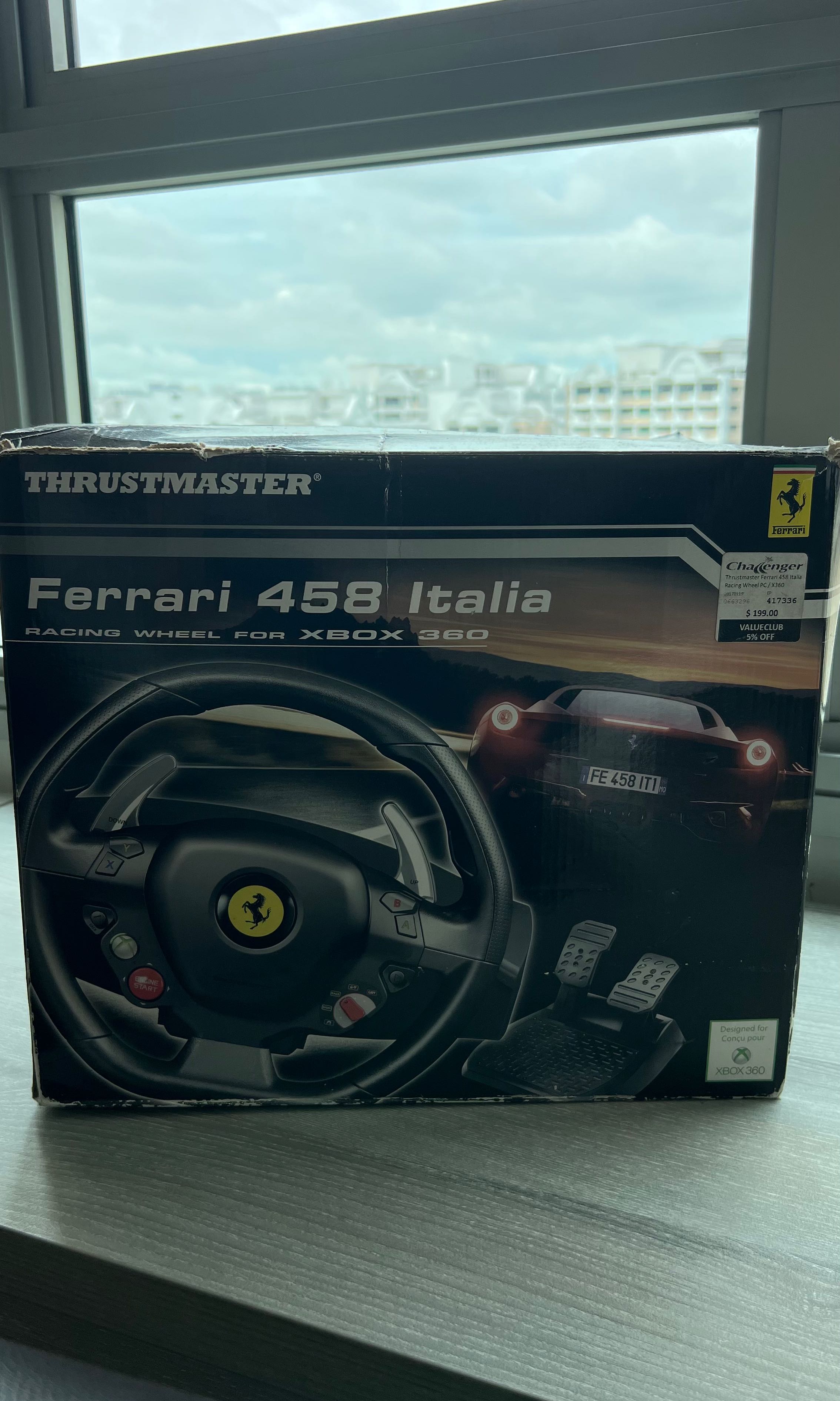 Thrustmaster Ferrari Racing Wheel PC/Xbox, Video Gaming, Gaming ...