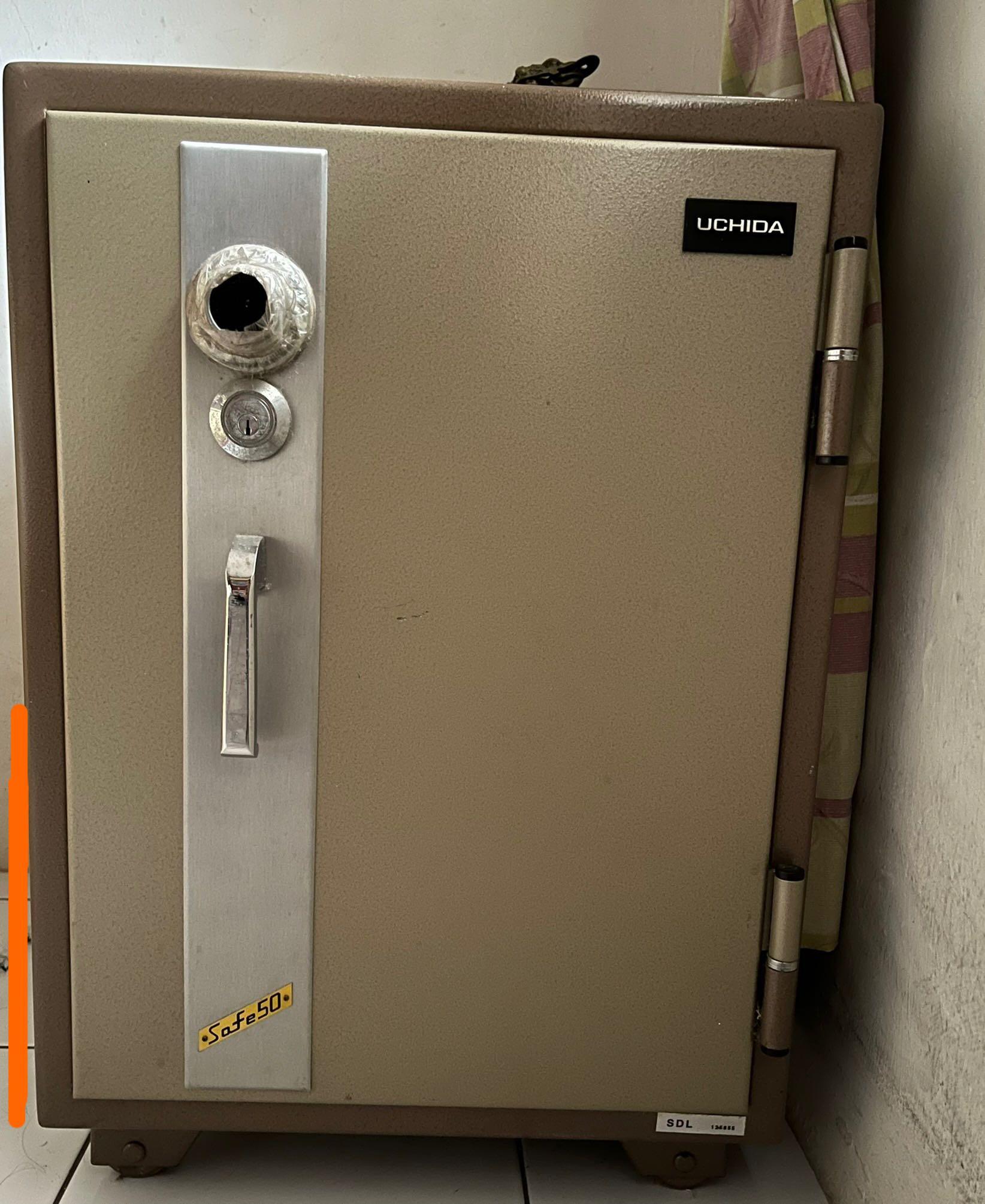 UCHIDA Home Safe, Furniture & Home Living, Security & Locks, Safe on Carousell