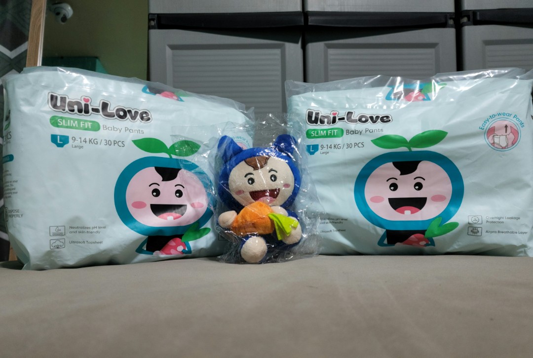 Unilove slim-fit baby pants (Large) with limited editon toothsie ...