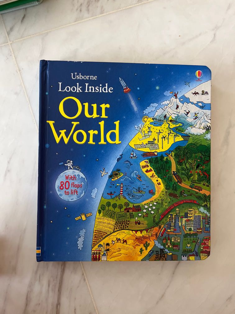 Usborne Look Inside Our World, Hobbies & Toys, Books & Magazines ...