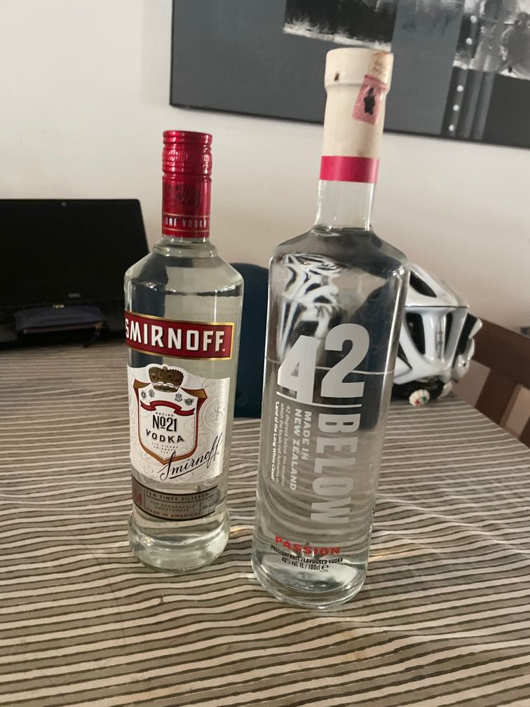 vodka bottles for sale, Food & Drinks, Beverages on Carousell