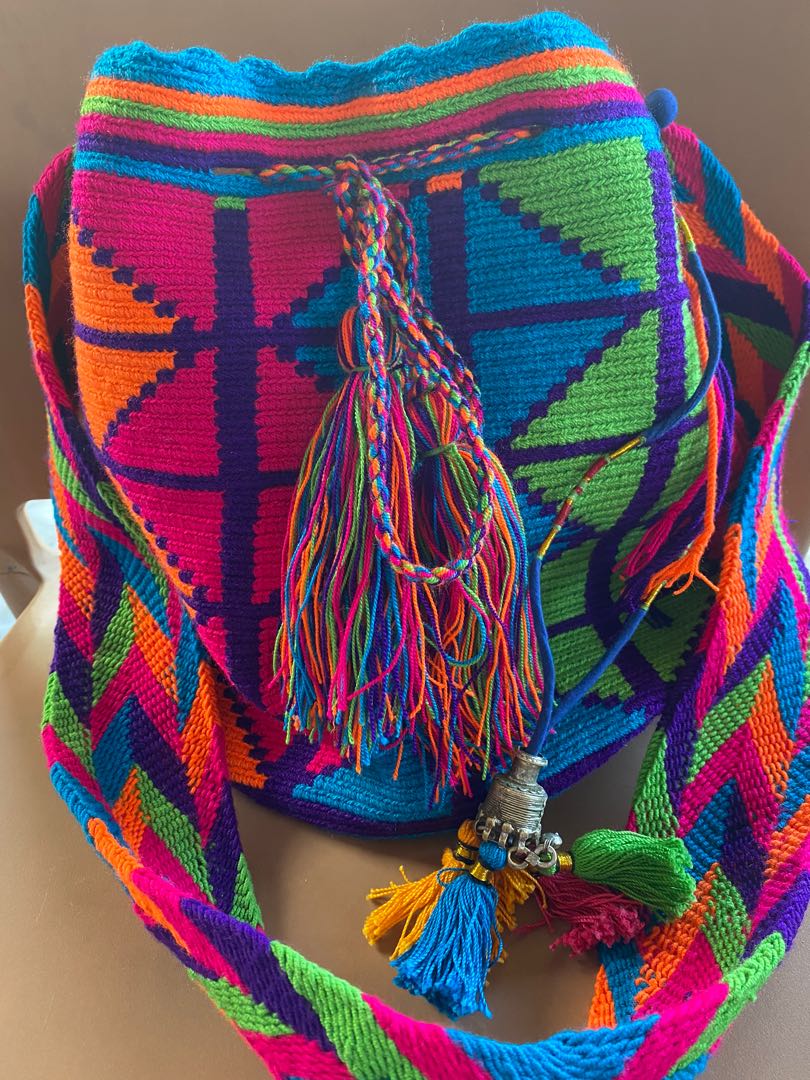 Wayuu/ mochilla bag (handmade), Women's Fashion, Bags & Wallets, Cross ...
