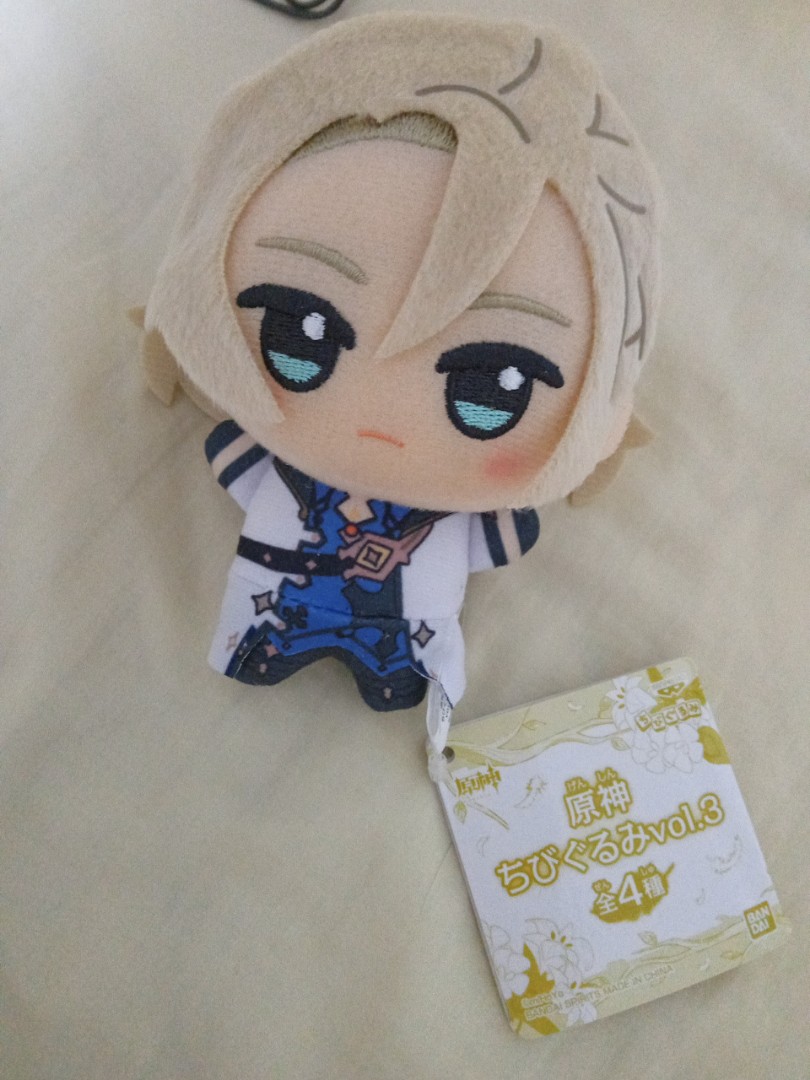 WTS Genshin impact albedo chibigurumi BNWT, Hobbies & Toys, Memorabilia & Collectibles, Fan ...