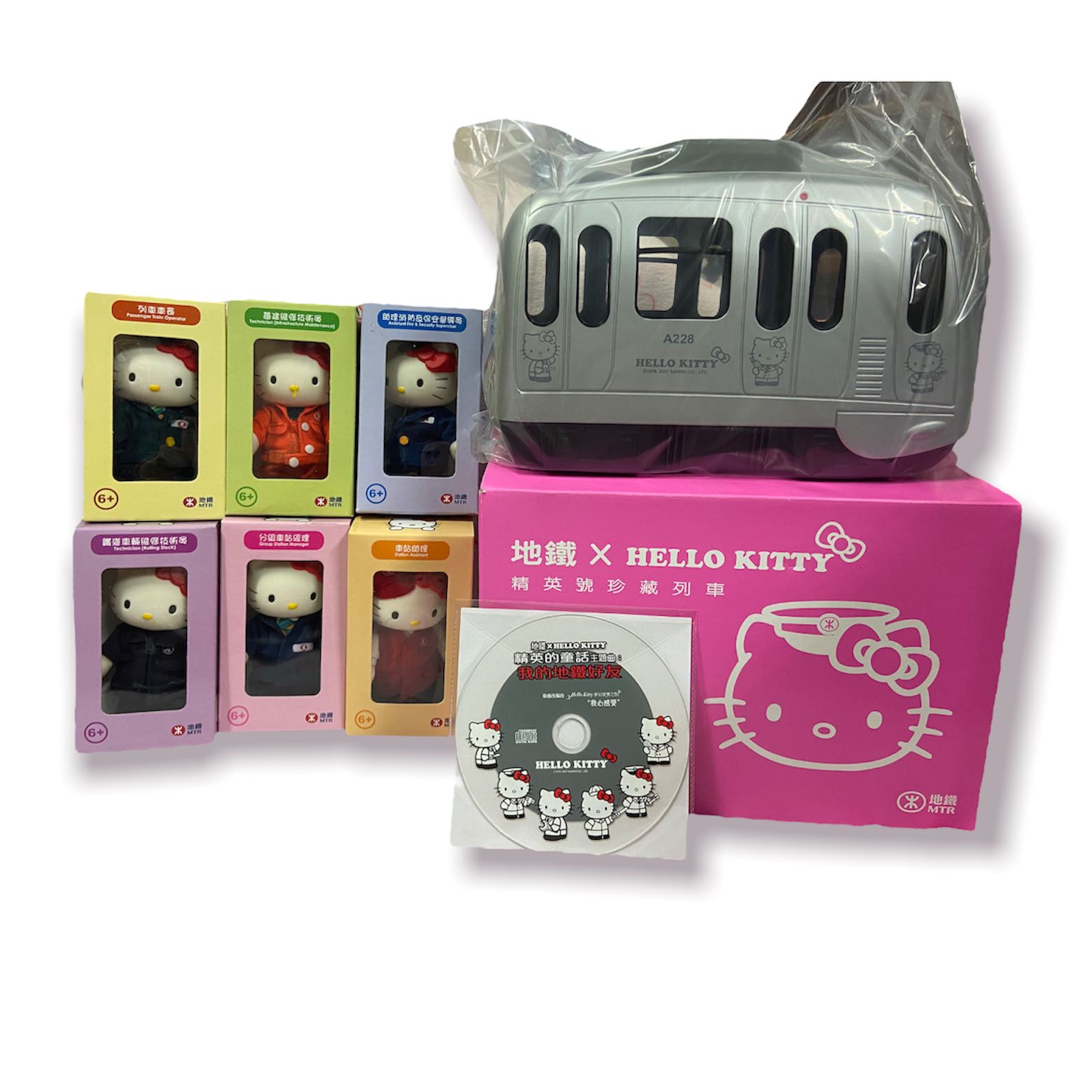 絕版地鐵xHello Kitty精英號珍藏列車, 興趣及遊戲, 玩具 & 遊戲類 - Carousell