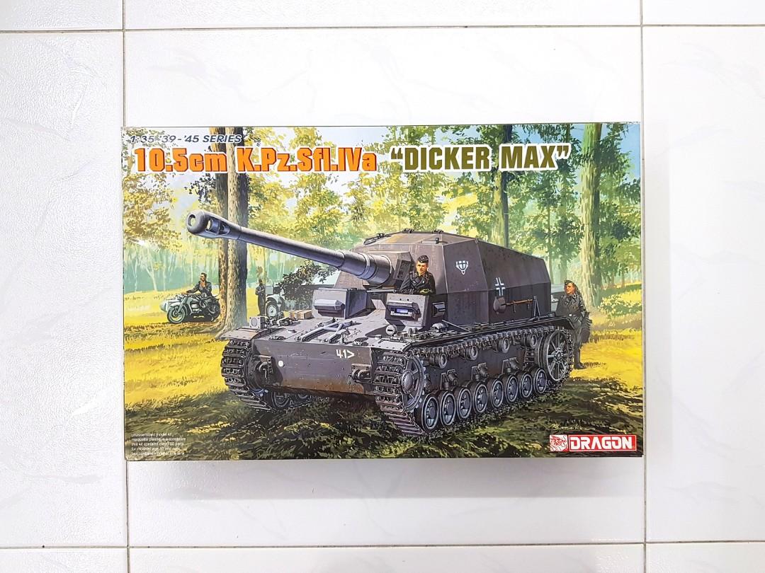 1/35 #6357 Dragon German Tank Destroyer 10.5cm K. Pz. Sfl. IVa "Dicker ...