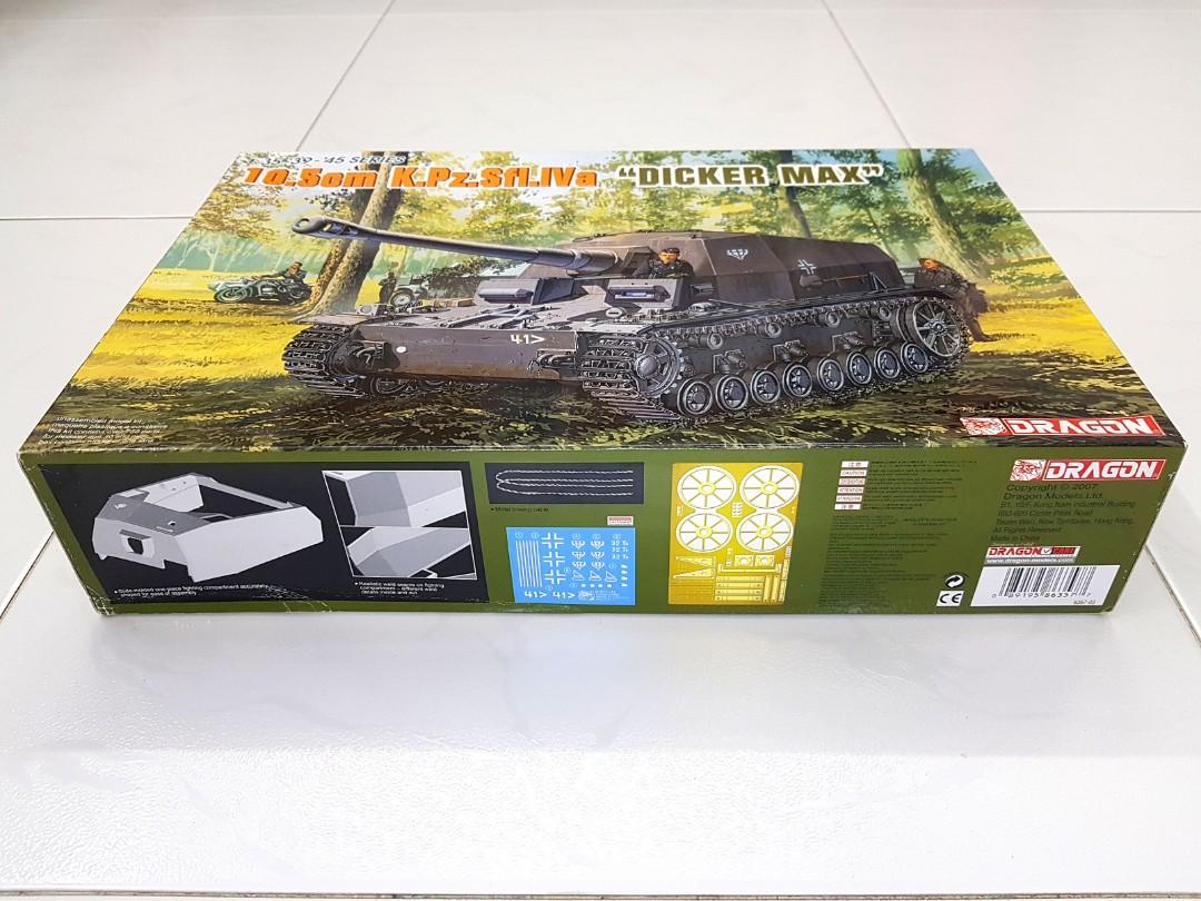 1/35 #6357 Dragon German Tank Destroyer 10.5cm K. Pz. Sfl. IVa "Dicker ...