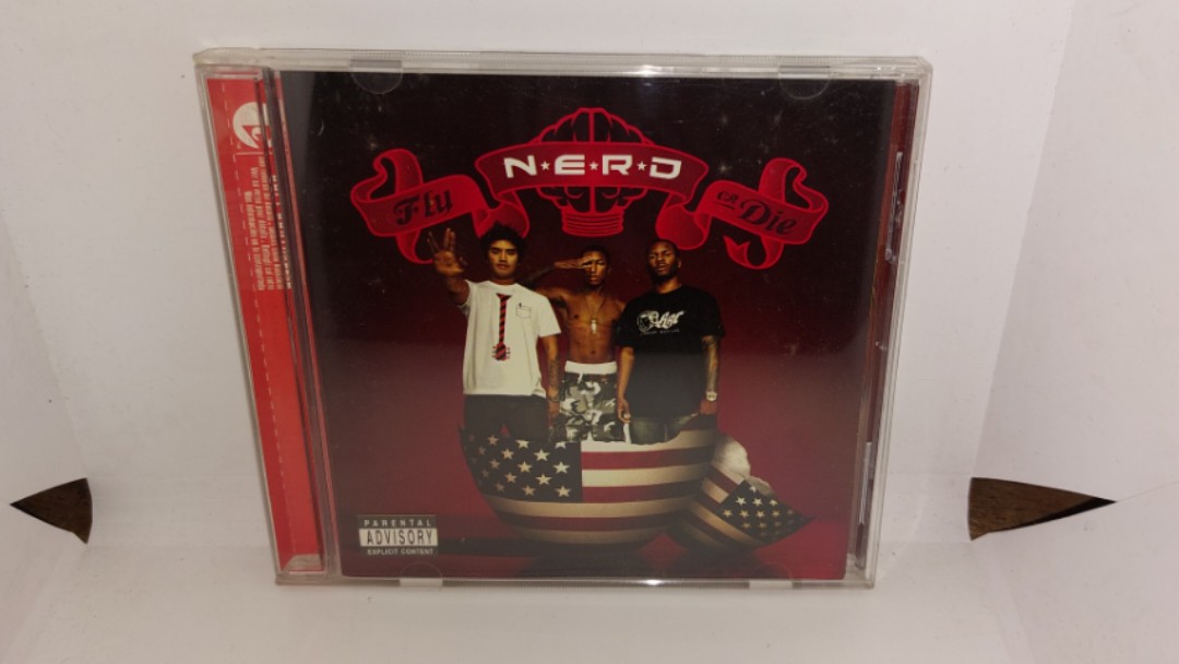 2004 N.E.R.D Rock Band Fly Or Die Collectible Music Songs CD Collection ...