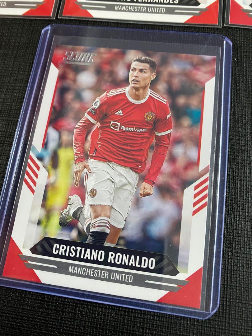 7x Manchester United 2021-2022 Soccer Cards Set: Ronaldo, Bruno, Varane ...