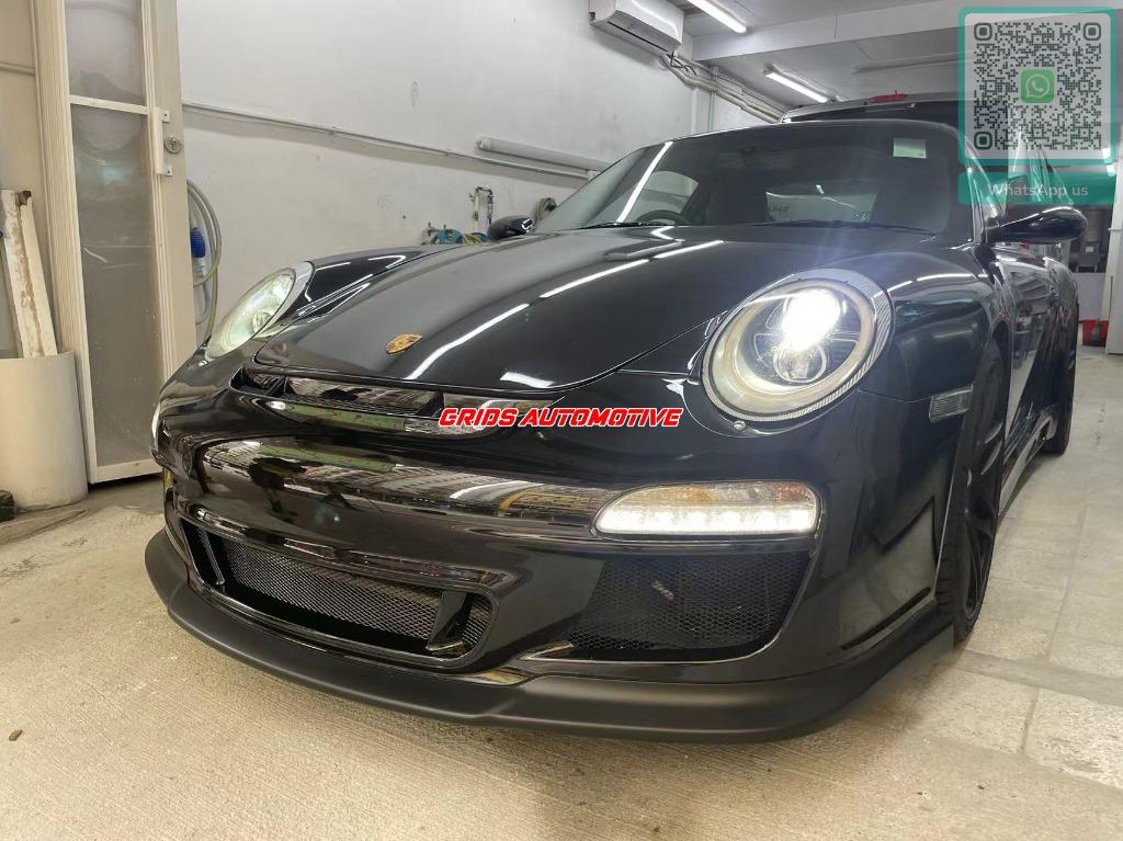 【安裝示範/ 】 PORSCHE 997.1/997.2 GT3 MK2 STYLE PP頭泵把, 汽車配件, 改裝、內外零件 - Carousell