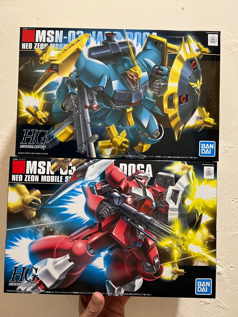 全新末砌 Bandai HG MSN-03 JAGD DOGA MG PG 模型 GUNDAM NU, 興趣及遊戲, 玩具 & 遊戲類 ...