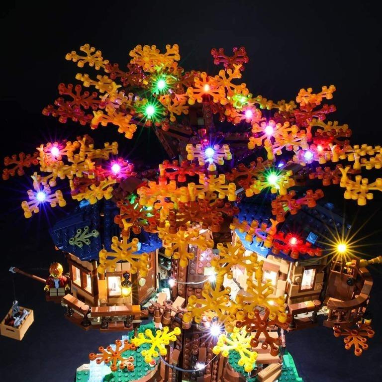 A062 YEABRICKS Led Lighting Kit for LEGO Tree House,Compatible with ...