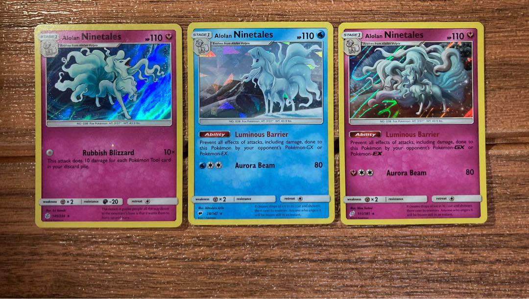 Alolan Ninetales - Vintage Rare Holo - Pokemon Cards, Hobbies & Toys ...