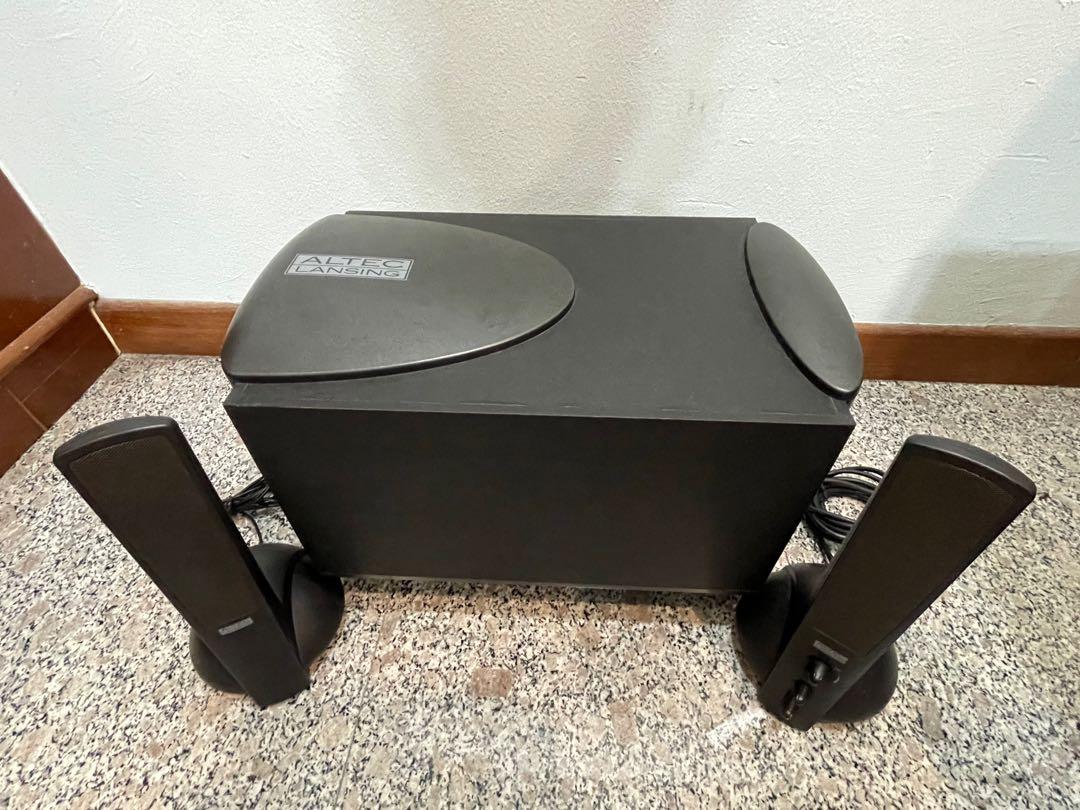 Altec Lansing ATP3 3-Piece Speaker System, Audio, Soundbars, Speakers ...