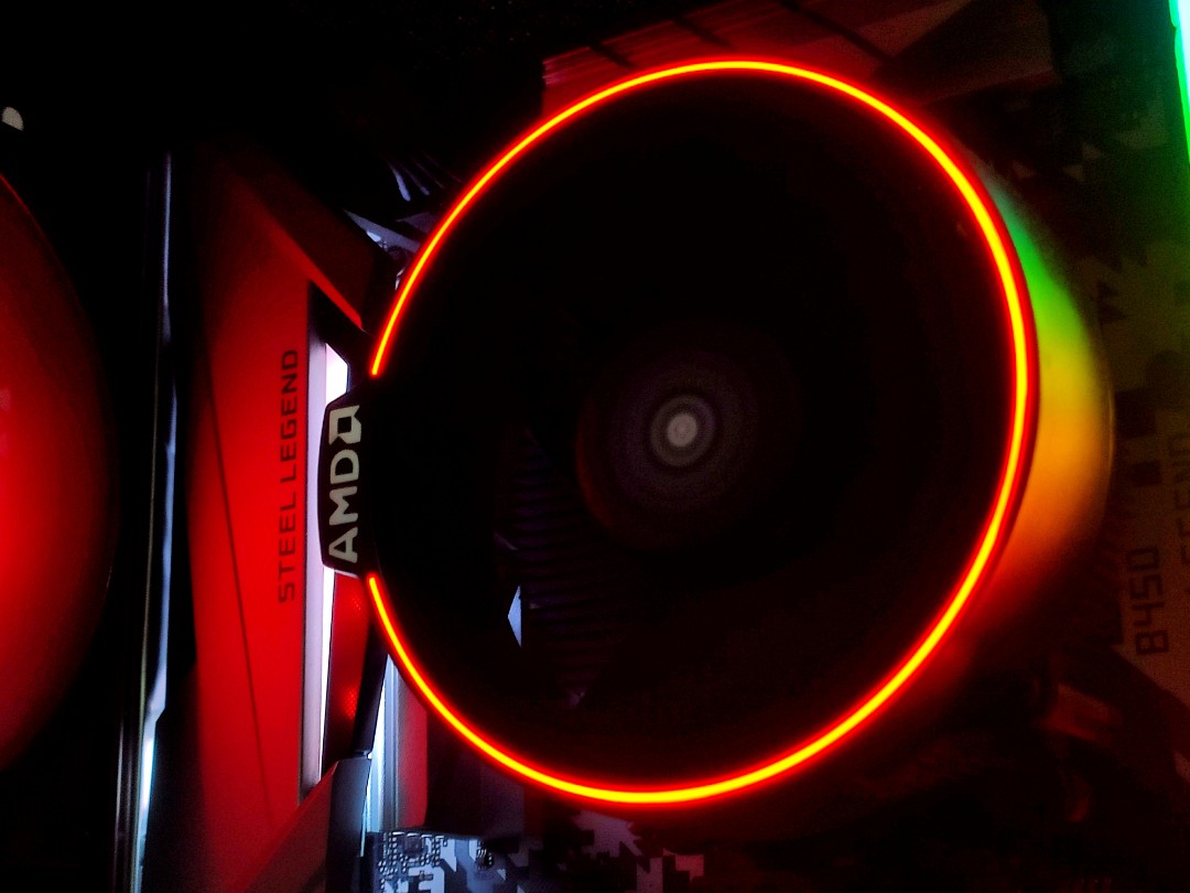 AMD Wraith Spire Cooler RGB, Computers & Tech, Parts & Accessories ...