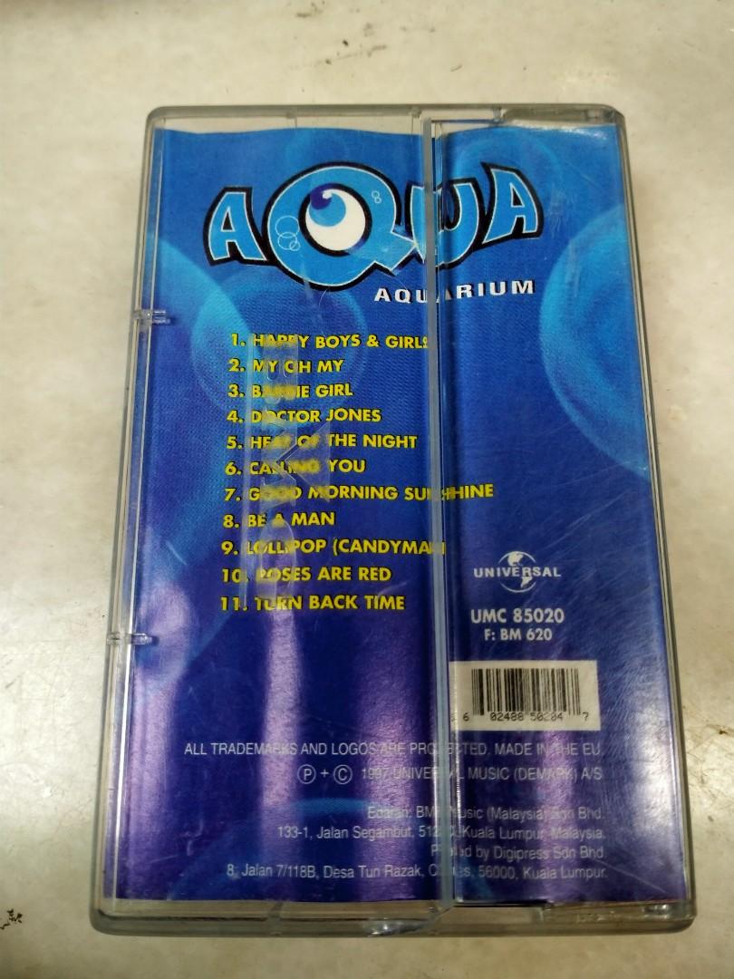 AQUA CASSETTE TAPE KASET, Hobbies & Toys, Music & Media, CDs & DVDs on Carousell