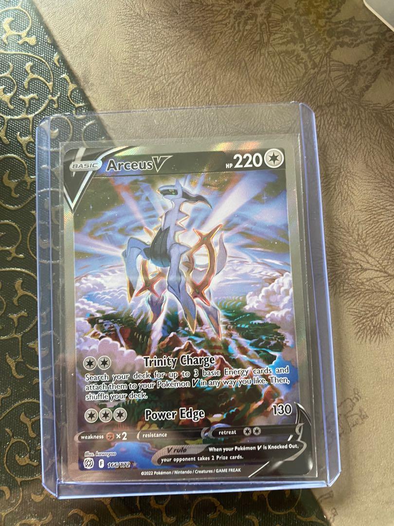 Arceus V AA Pokemon Brilliant Stars, Hobbies & Toys, Toys & Games on ...