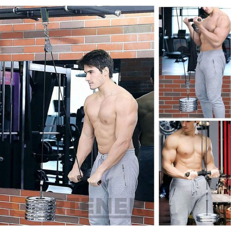 Arm Strength Blaster Arm Training Kit Fitness Pulley for Pulldowns ...