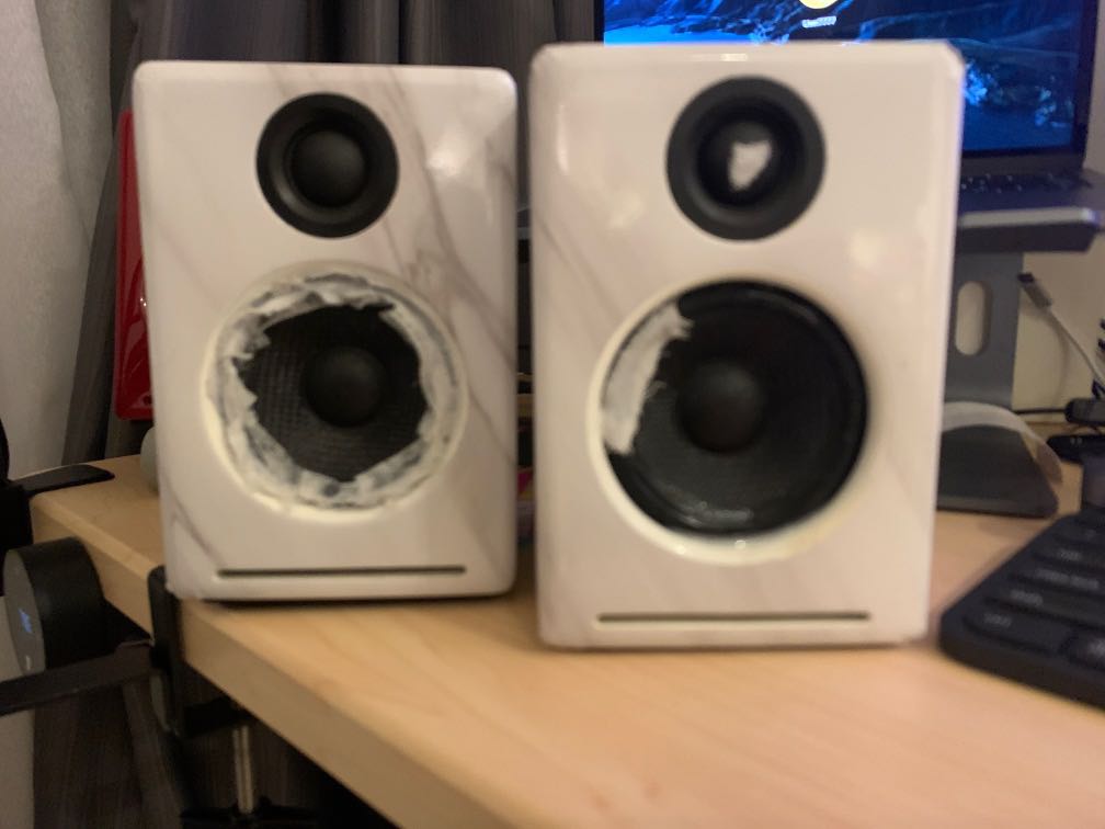 Audioengine a2+ speaker (left side low volume), Audio, Soundbars, Speakers & Amplifiers on Carousell