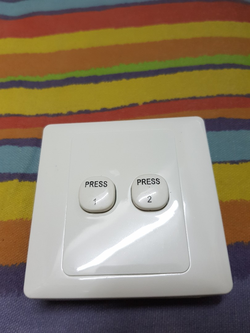 Autogate push button 2 gang, TV & Home Appliances, Other Home ...