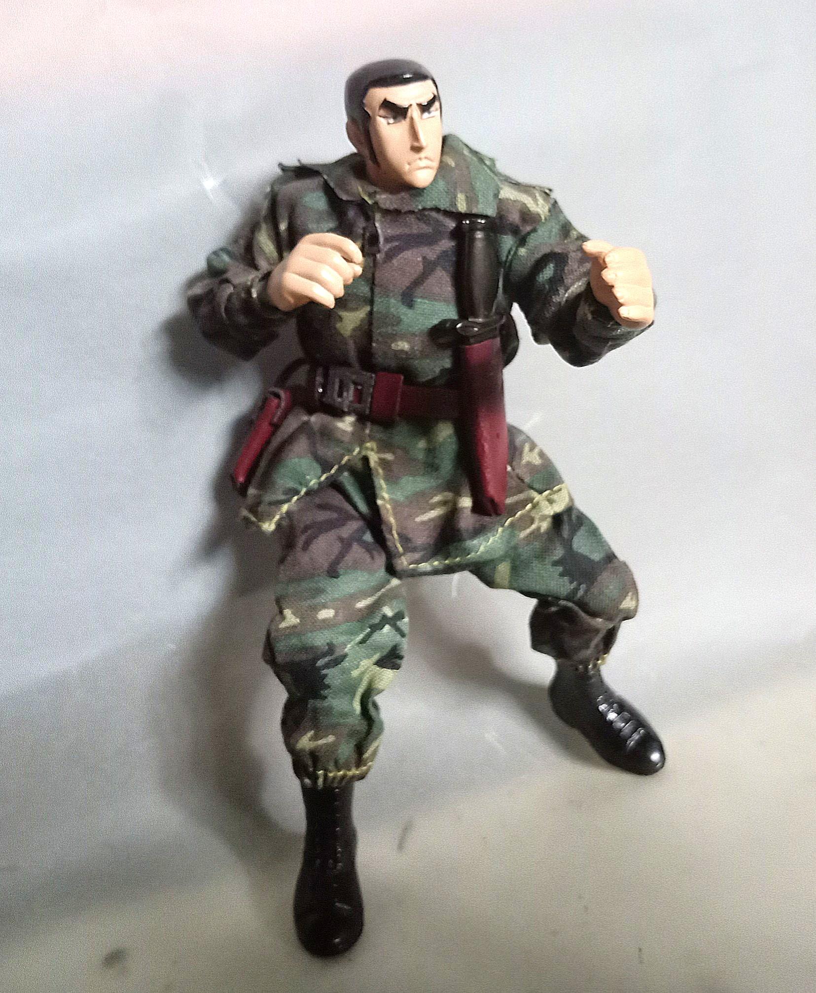 Banpresto action figure japan anime retro icon duke togo military toy ...