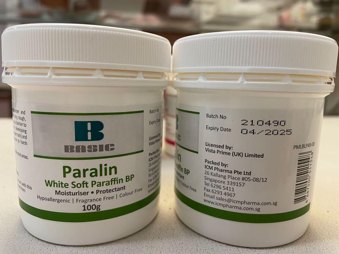 Basic Paralin (White Soft Paraffin) and Basic Emolin (Emulsifying ...