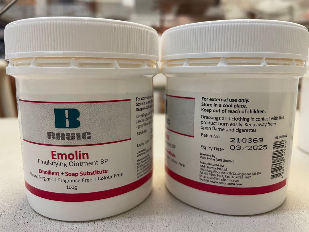 Basic Paralin (White Soft Paraffin) and Basic Emolin (Emulsifying ...