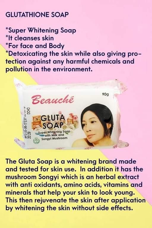 Beauche international glutar bar soap 150g bigger size, Beauty ...