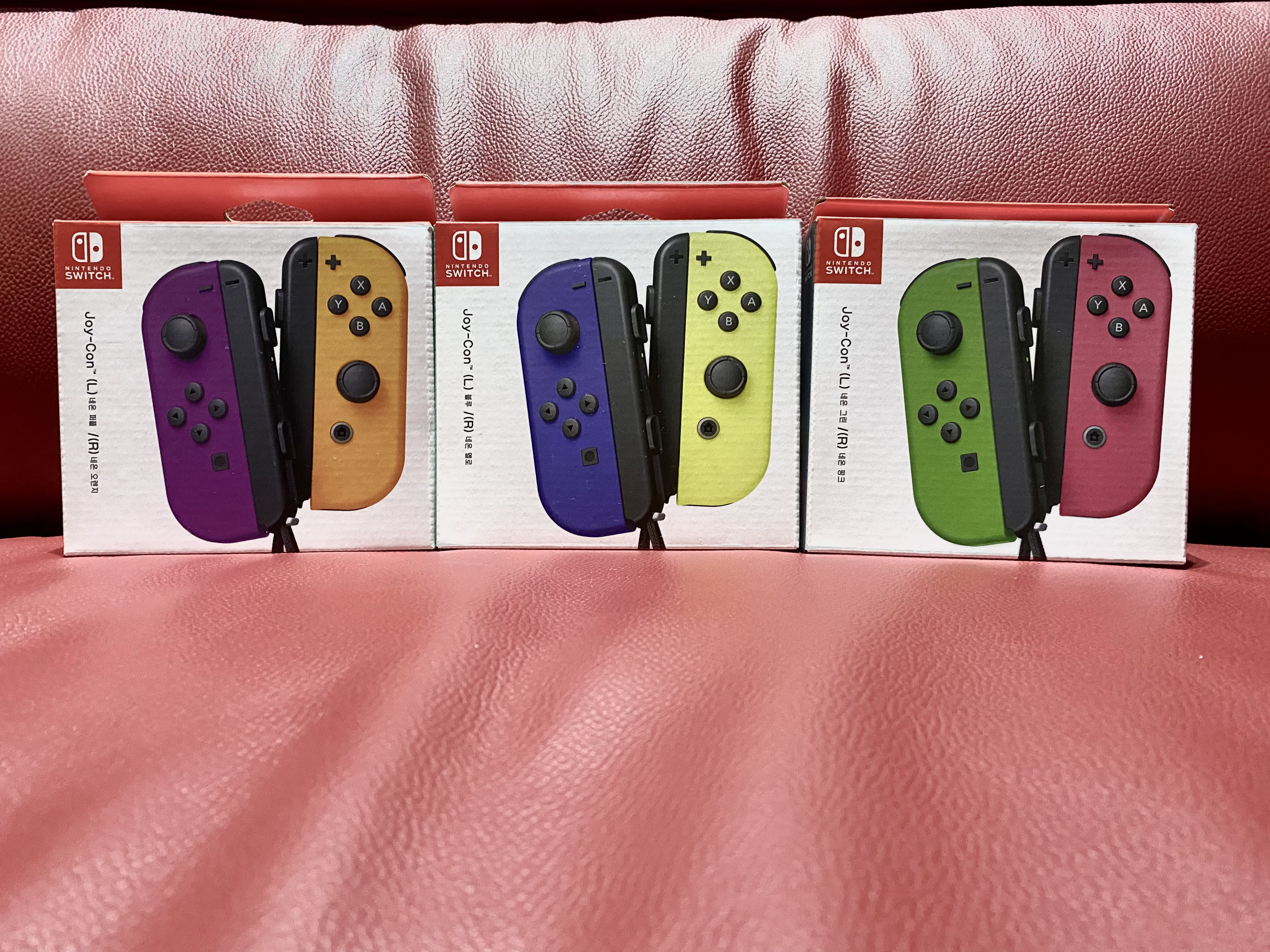 Brand New Nintendo Switch Joycons, Video Gaming, Gaming Accessories ...