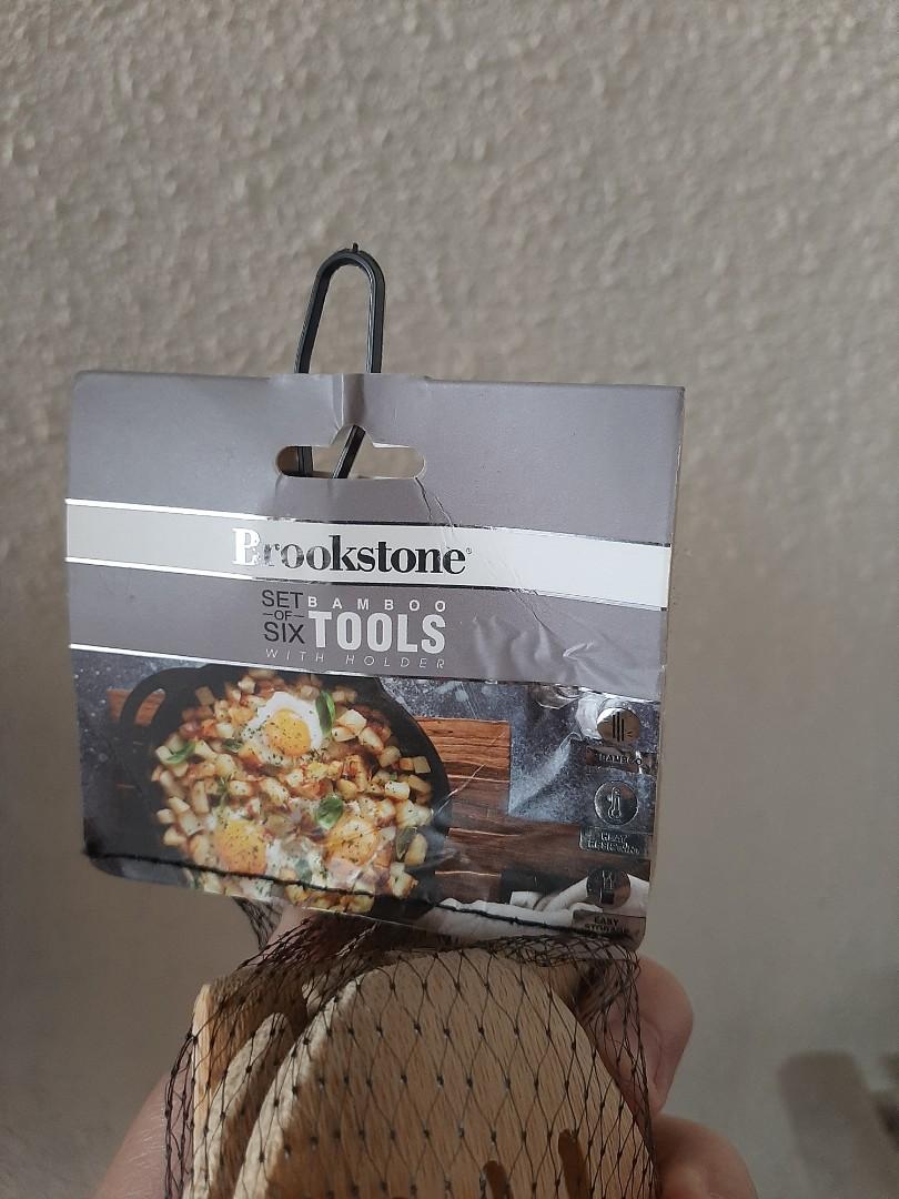 BROOKSTONE KITCHEN UTENSILS WITH HOLDER SET, Furniture & Home Living ...