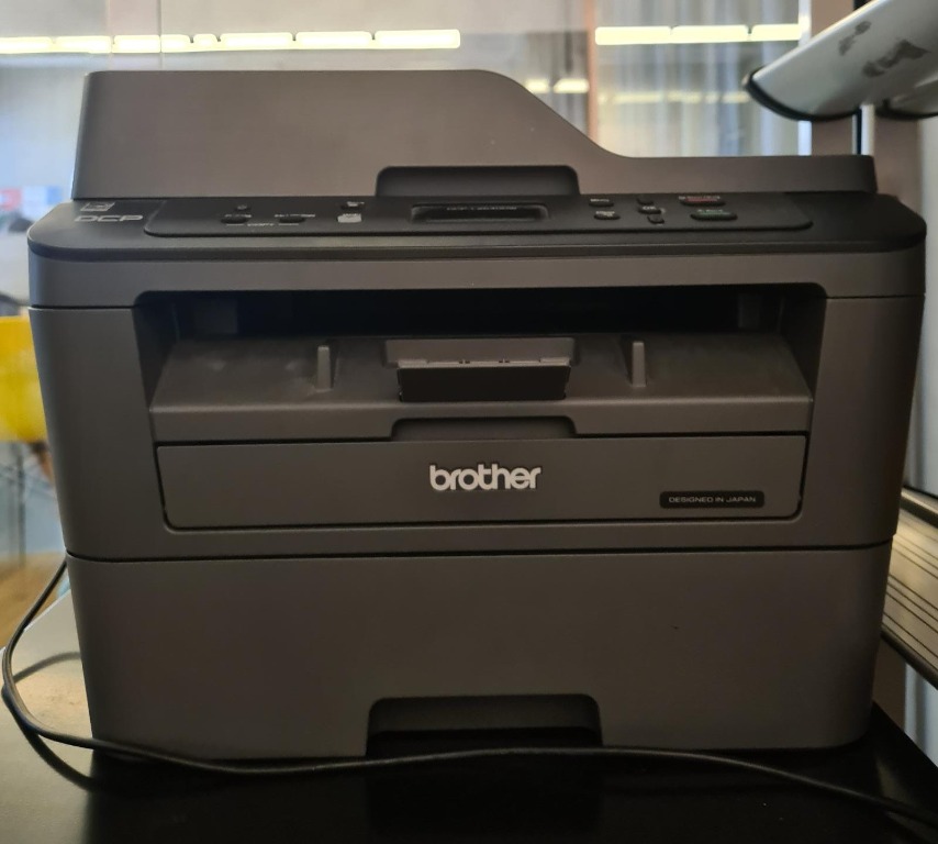 Brother DCP2540DW Wireless Compact LaserJet Monochrome Printer ...