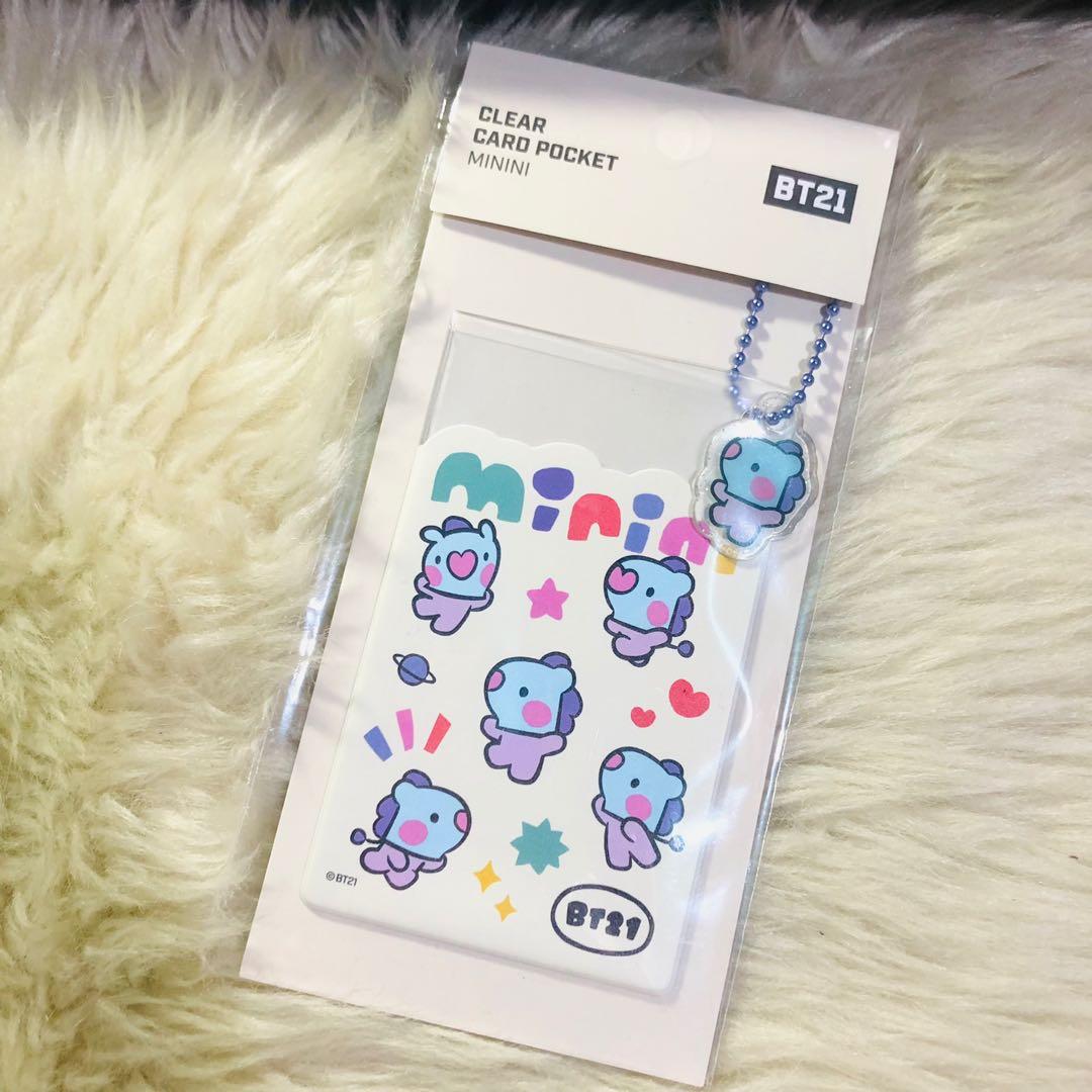 BT21 Minini Clear Card Pocket Mang, Hobbies & Toys, Memorabilia & Collectibles, K-Wave on Carousell