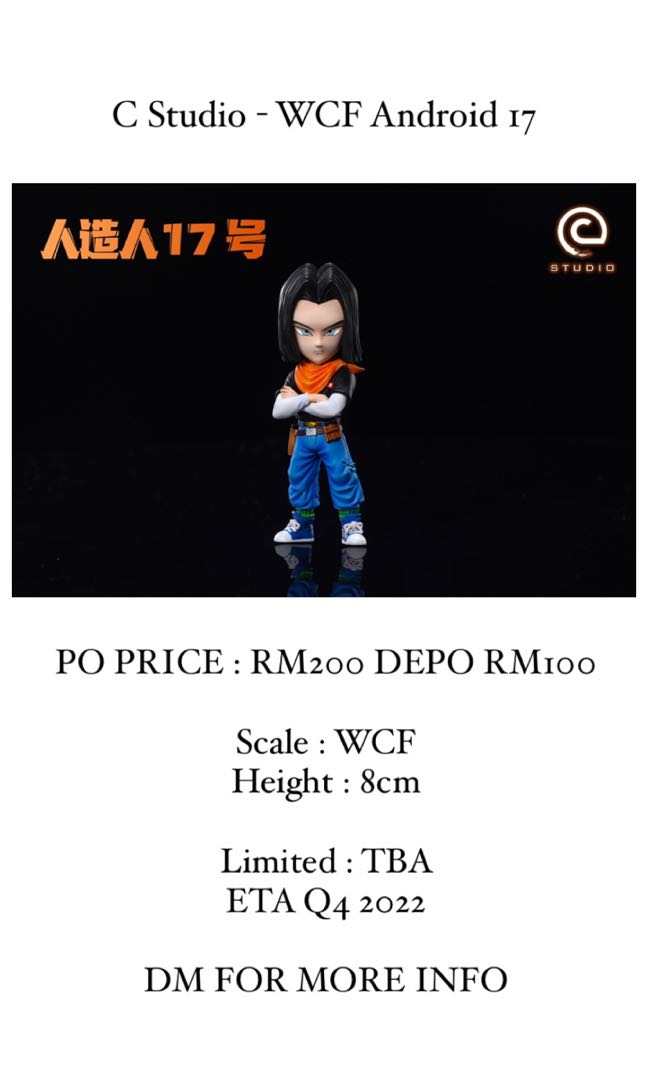 C Studio - WCF Android 17, Hobbies & Toys, Toys & Games on Carousell