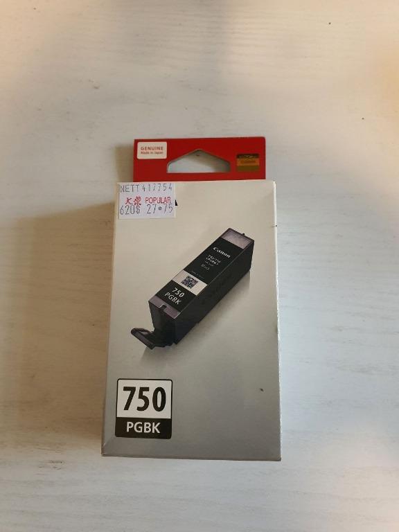 Canon Pixma Cartridge 750 PGBK, Computers & Tech, Printers, Scanners ...