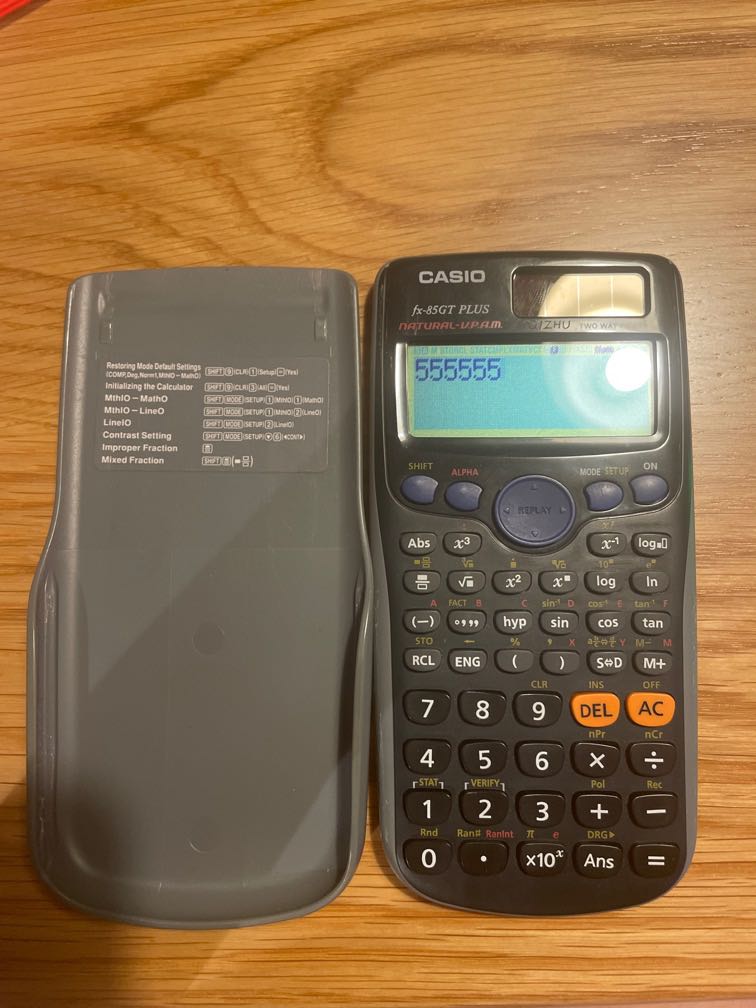 Casio fx-85GT PLUS, Computers & Tech, Office & Business Technology on ...
