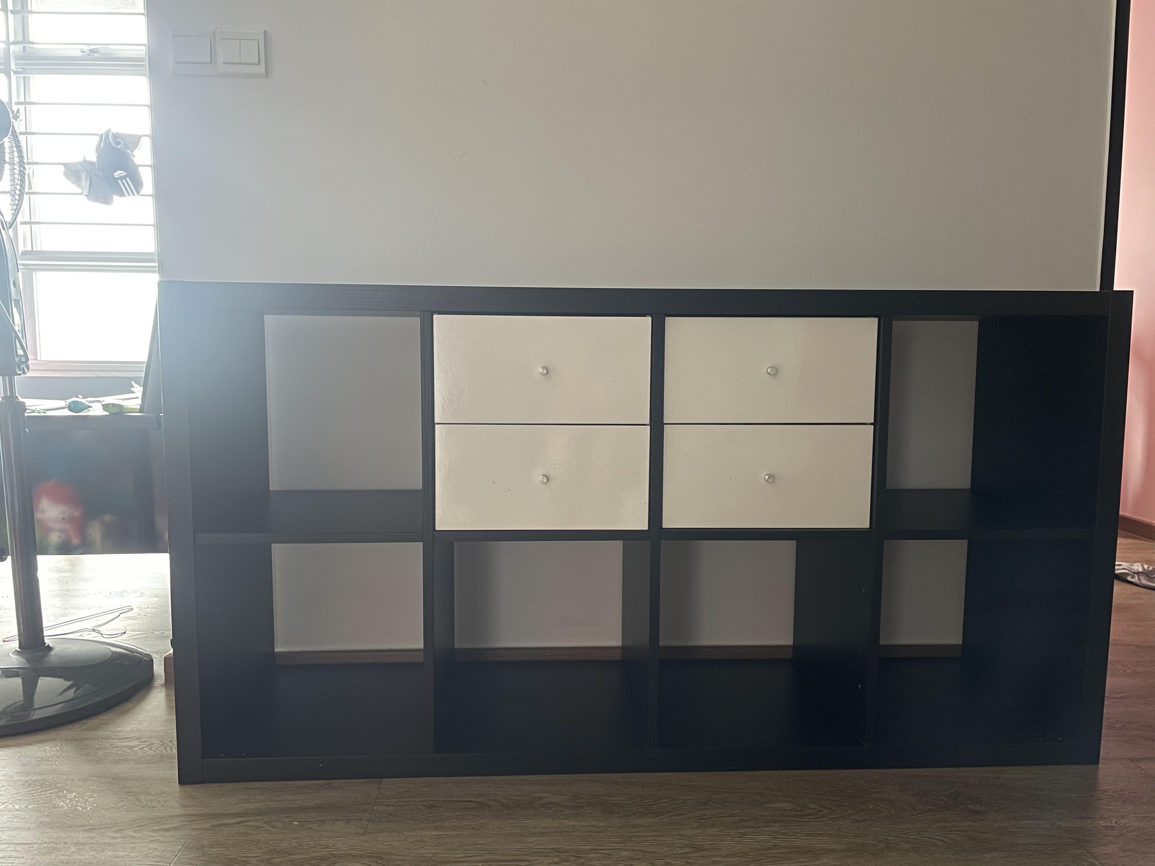 URGENT CLEARANCE Preloved IKEA Kallax Shelving Unit (Shelve/Storage ...