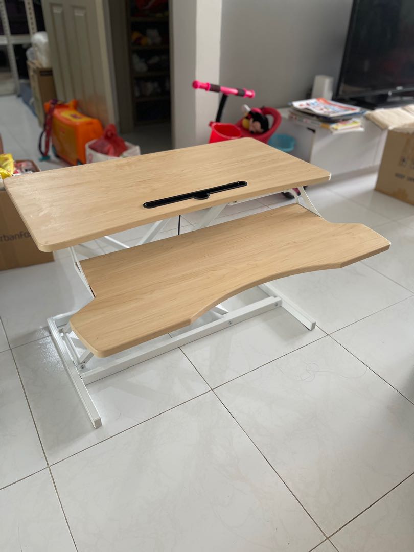 Convertible Standing Desk, Furniture & Home Living, Furniture, Tables ...