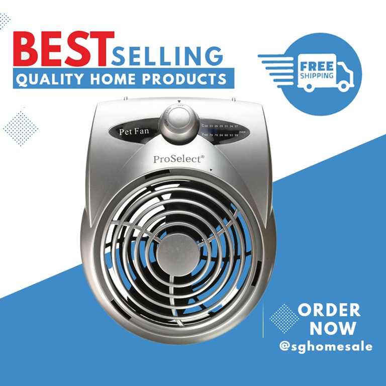 Cool Pup Crate Fan, 8x6.25x2.5” in Size – Quiet Battery Fan Keeps Dogs ...