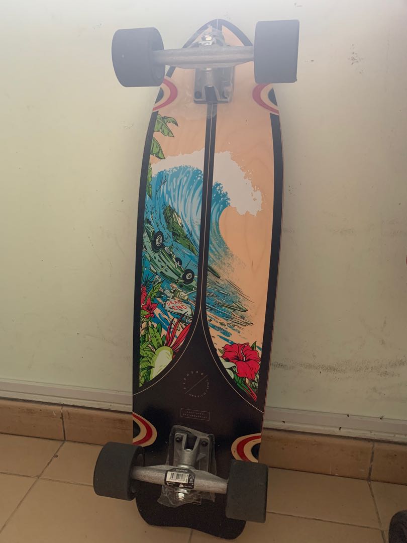Decathlon Oxelo Fish 500 Longboard, Sports Equipment, Sports & Games ...