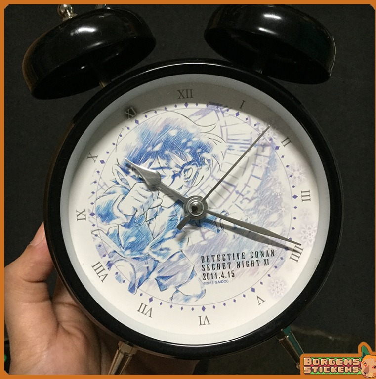 Detective Conan Voice Alarm Clock [AUTHENTIC], Hobbies & Toys, Toys ...
