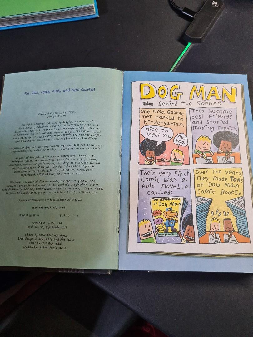 Dog man Dav Pilkey, Hobbies & Toys, Books & Magazines, Magazines on ...