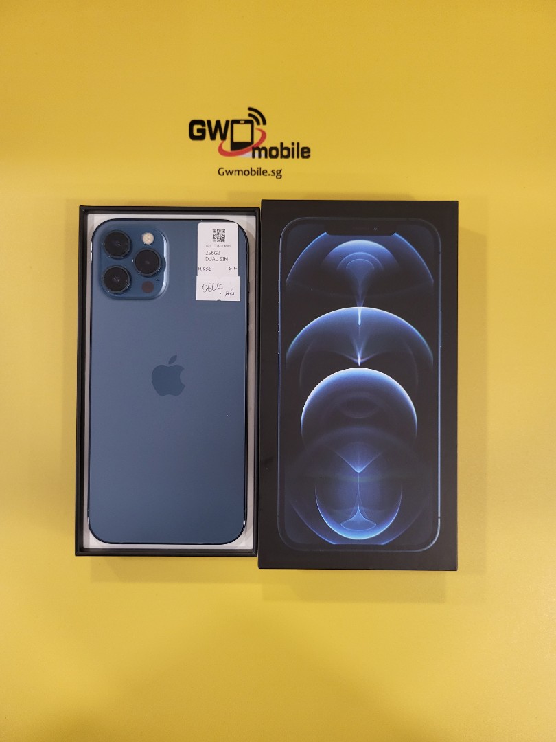 Dual sim IPhone 12 pro max 256GB 5664, Mobile Phones & Gadgets, Mobile ...
