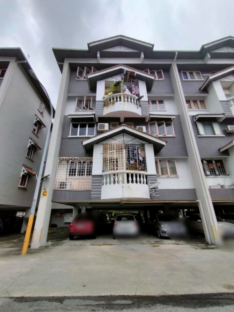 Duplex Unit, Renovated Unit Pandan Terrace Apartment, Pandan Perdana ...