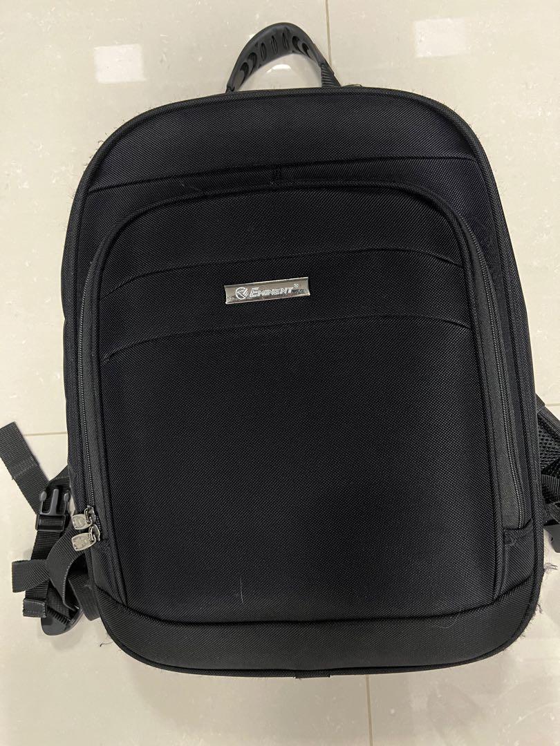 Eminent black backpack, Men's Fashion, Bags, Backpacks on Carousell