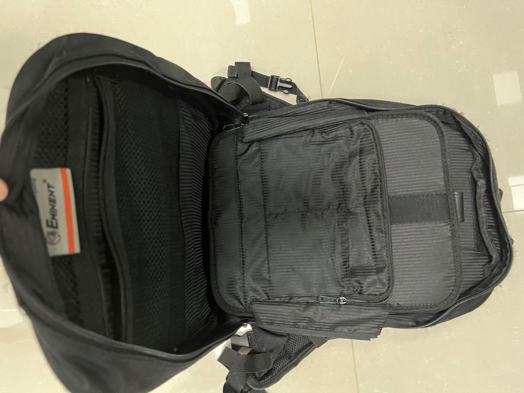 Eminent black backpack, Men's Fashion, Bags, Backpacks on Carousell