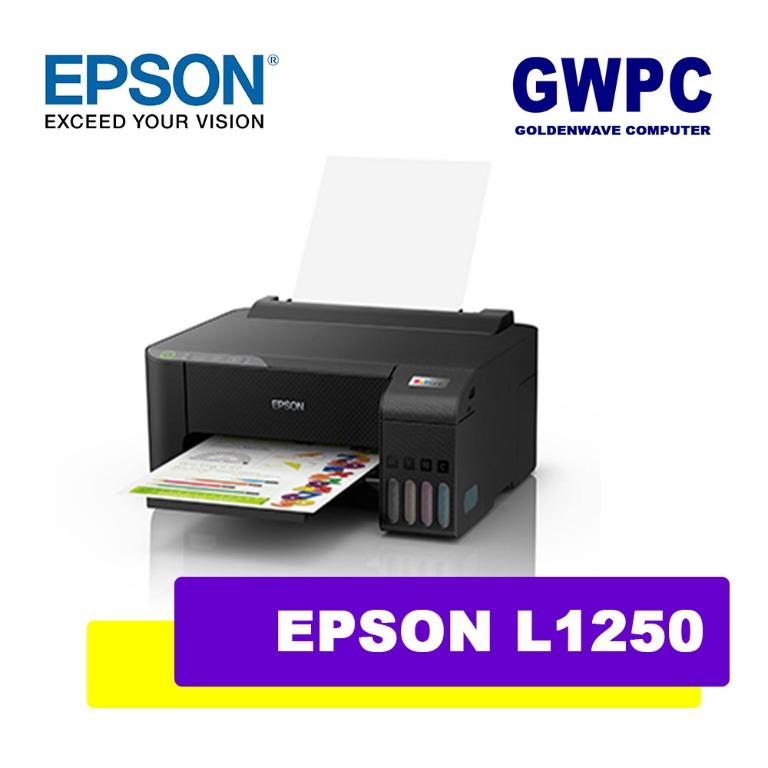 Epson EcoTank L1250 A4 Wi-Fi Ink Tank Printer, Computers & Tech, Printers, Scanners & Copiers on ...