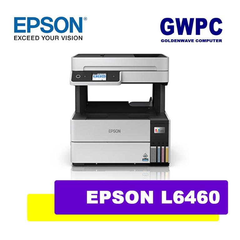 Epson EcoTank L6460 A4 Ink Tank Printer, Computers & Tech, Printers ...