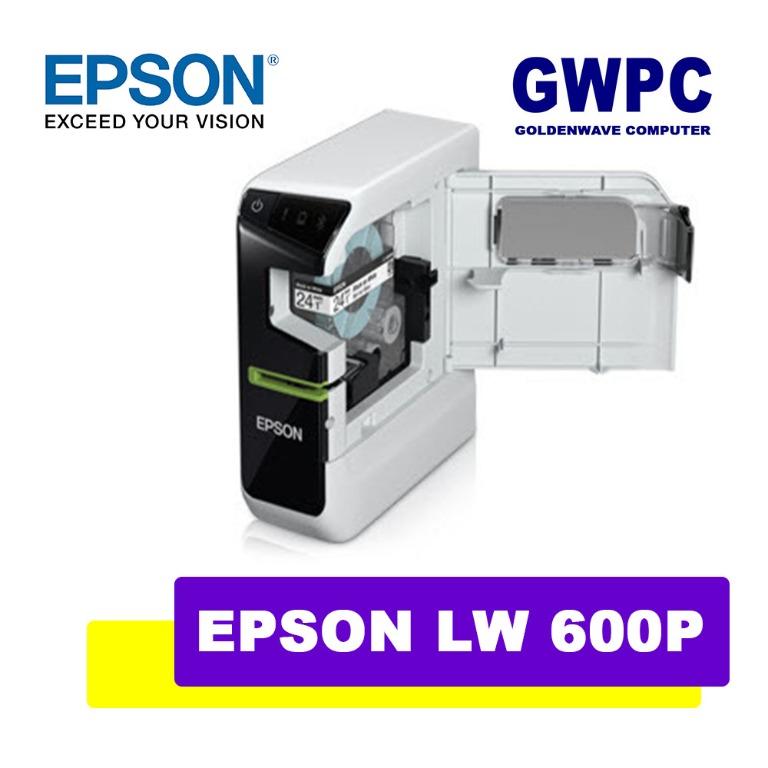 Epson LabelWorks LW-600P Bluetooth PC-Connectable Label Printer ...