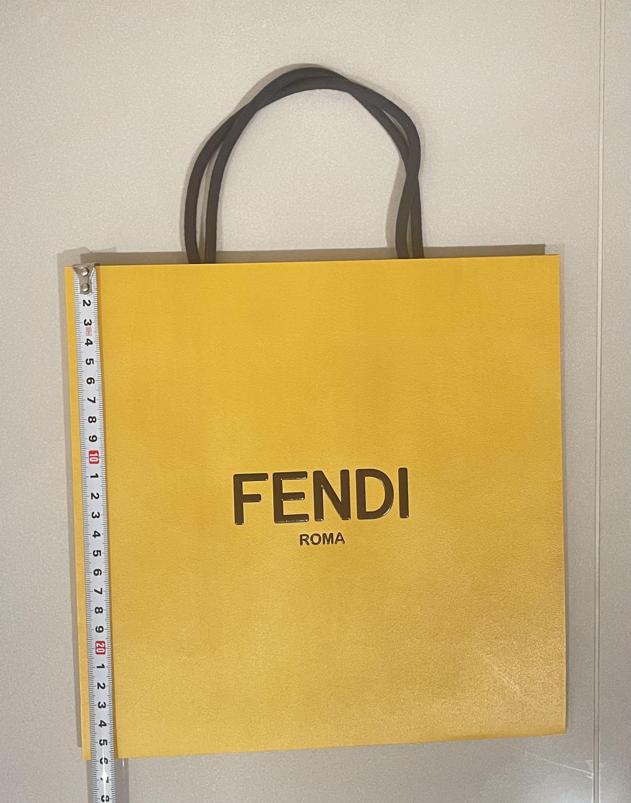 Fendi paper bag, Luxury, Accessories on Carousell