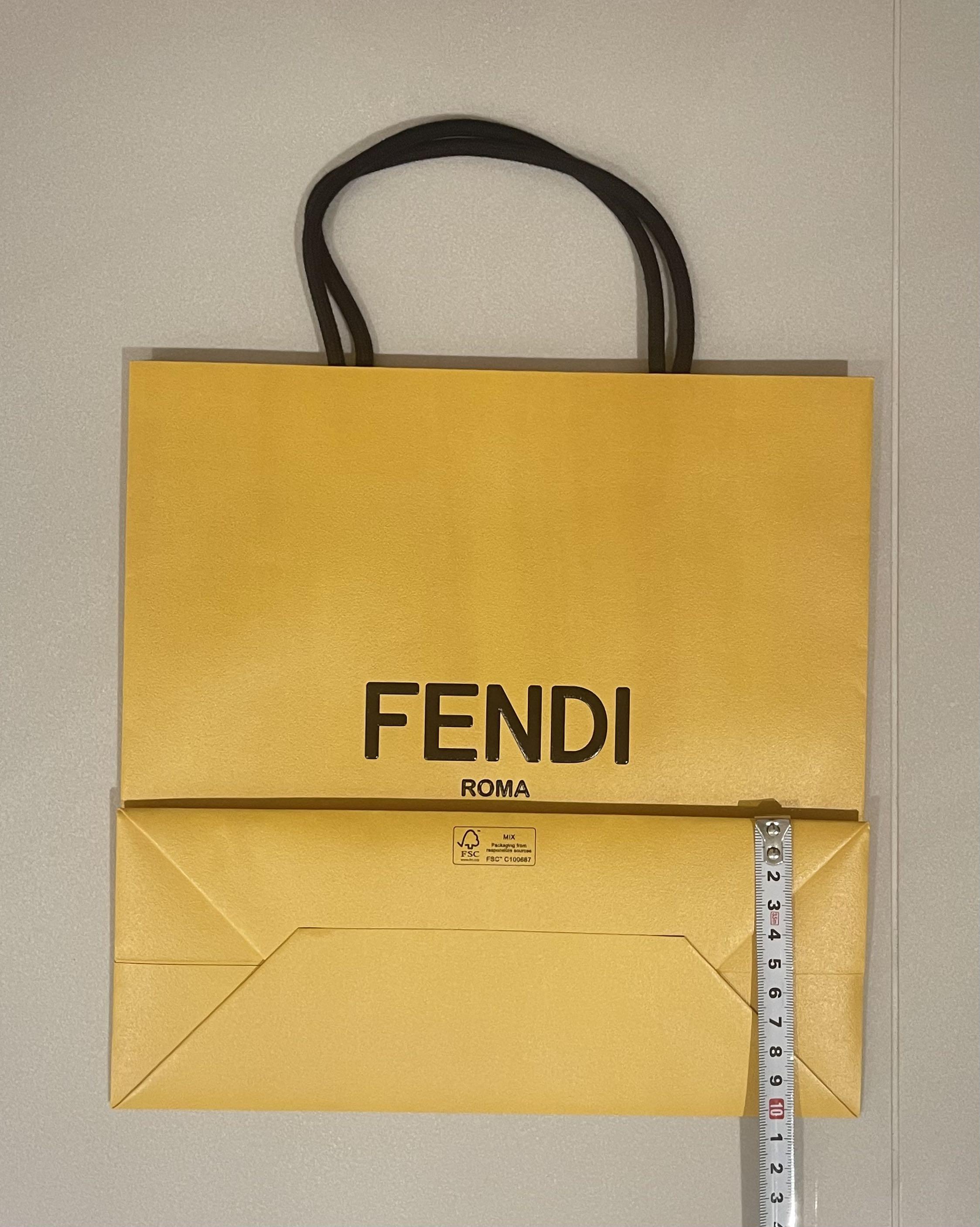 Fendi paper bag, Luxury, Accessories on Carousell